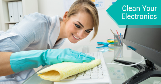 5 Cleaners You Can Use On Electronics | Royal Building Cleaning Ltd